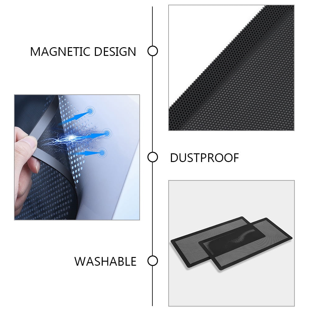 LEXSOMEO 3pcs Computer Filter Fan Filter For Pc Computer Cooler Filters ...