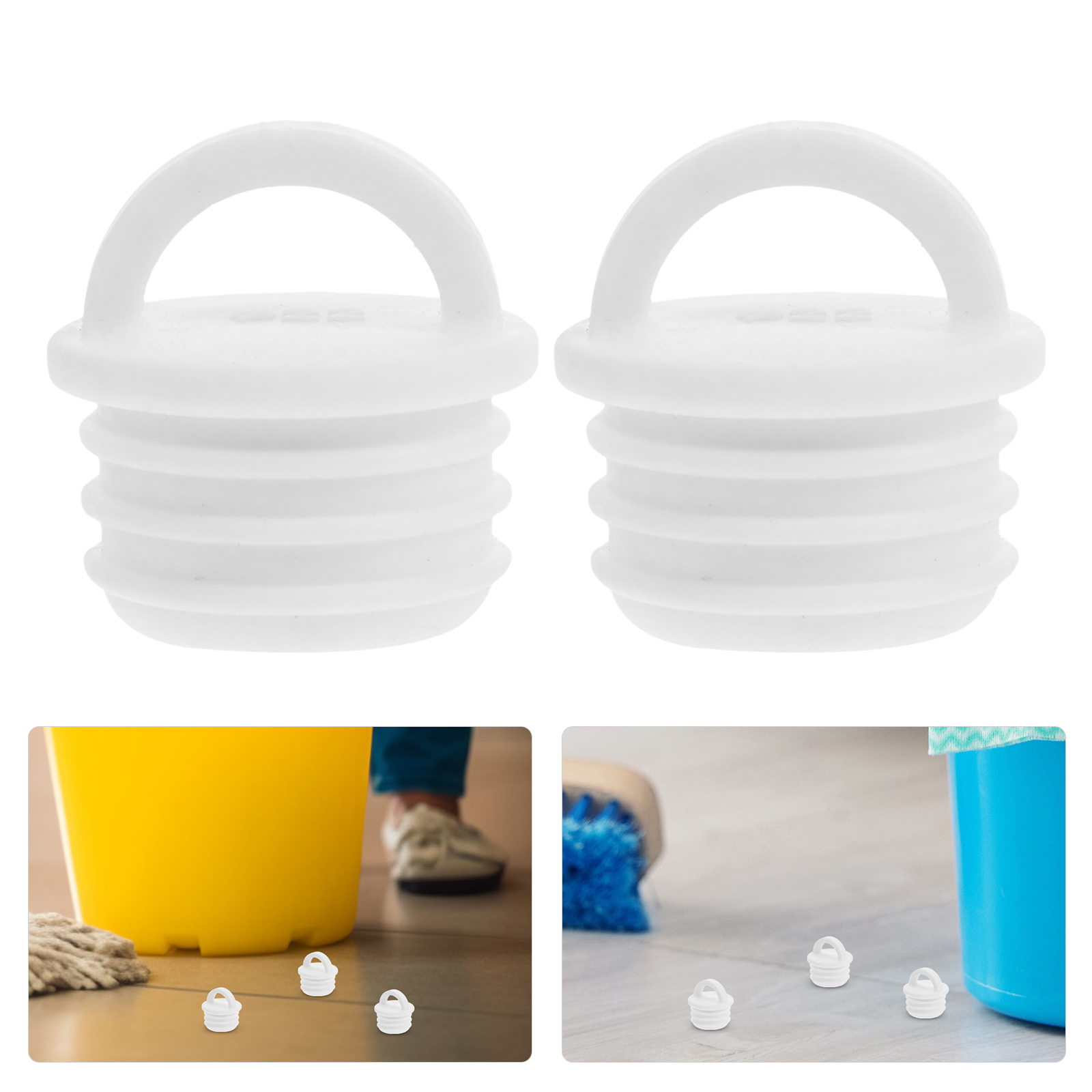 LEXSOMEO 3pcs Mop Bucket Plugs Mop Bucket Hole Stopper Replacement Mop ...