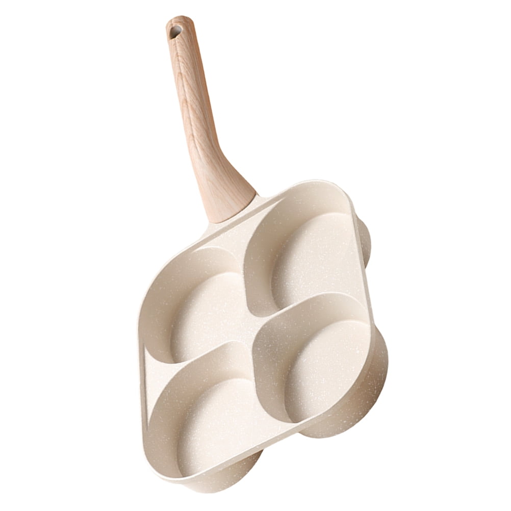 LEXSOMEO 4 Cup Divided Omelette Pan Egg Pan Nonstick Egg Frying Pan For ...