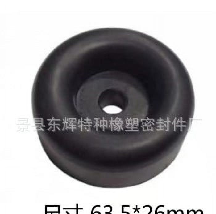 LEXSOMEO 4 Pcs Rubber Bumpers Round Trailer Ramp Door Bumper Trailer ...