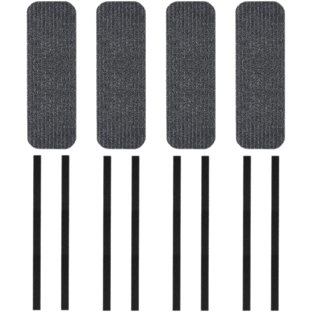 LEXSOMEO 4 pcs Indoor Stair Step Rugs Non-slip Staircase Carpet Treads ...