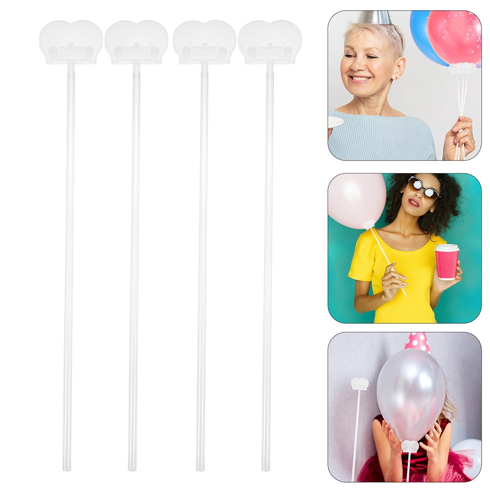 RENACLIPY Clear Balloon Accessories, Durable Plastic, Seamless Event ...