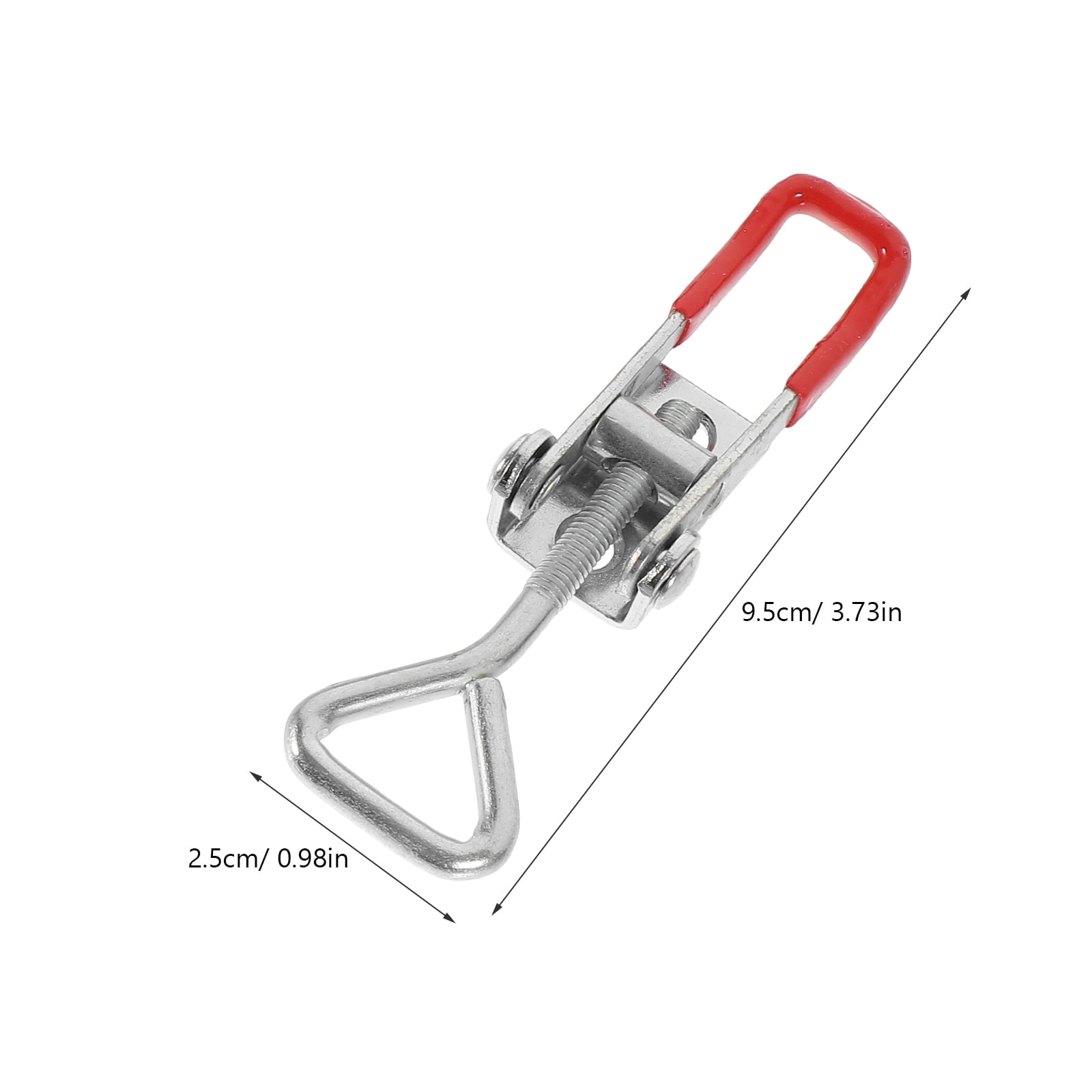 LEXSOMEO 4Pcs Heavy Duty Adjustable Toggle Clamp Toggle Pull Latch Hasp ...