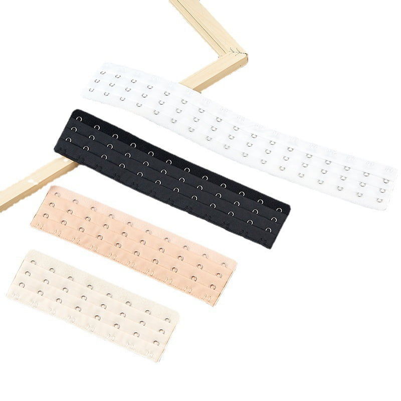 LEXSOMEO 4pcs Bra Extension Buckles Shapewear Bra Extender Adjustable ...