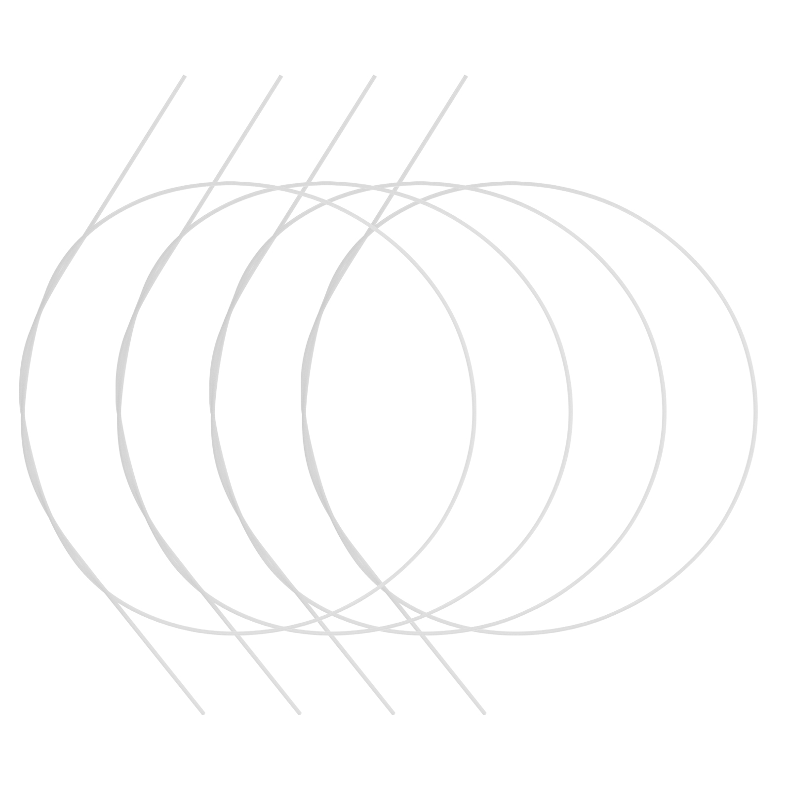 LEXSOMEO 4pcs Diy Kite Skeleton Support Rods Plastic Rods For Kite ...