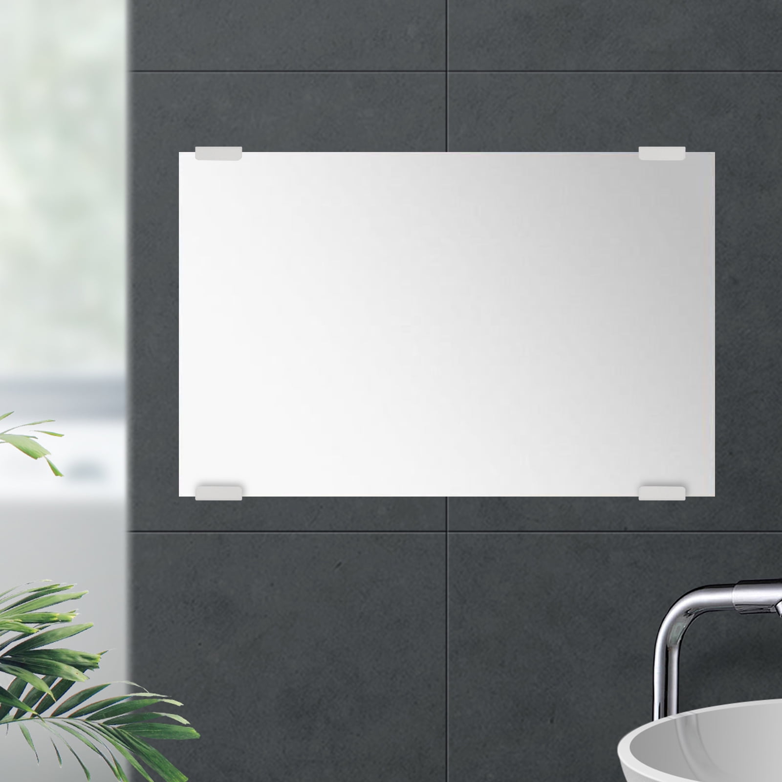 LEXSOMEO 4pcs Heavy Mirror Mounting Hardware Heavy Duty Metal Mirror ...