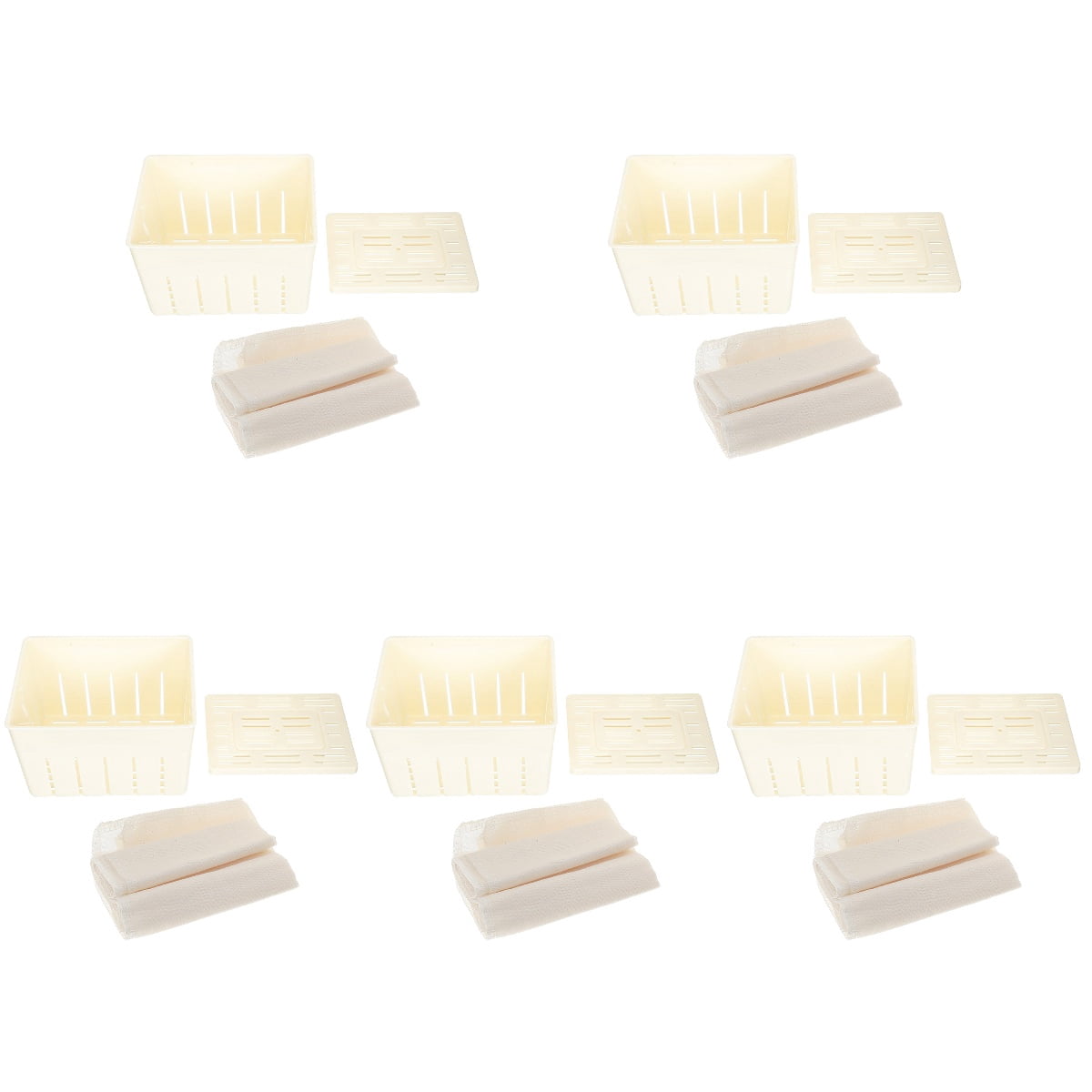 RENACLIPY Tofu Pressing Mold Beige Practical Easy-to-Use Bean Curd ...