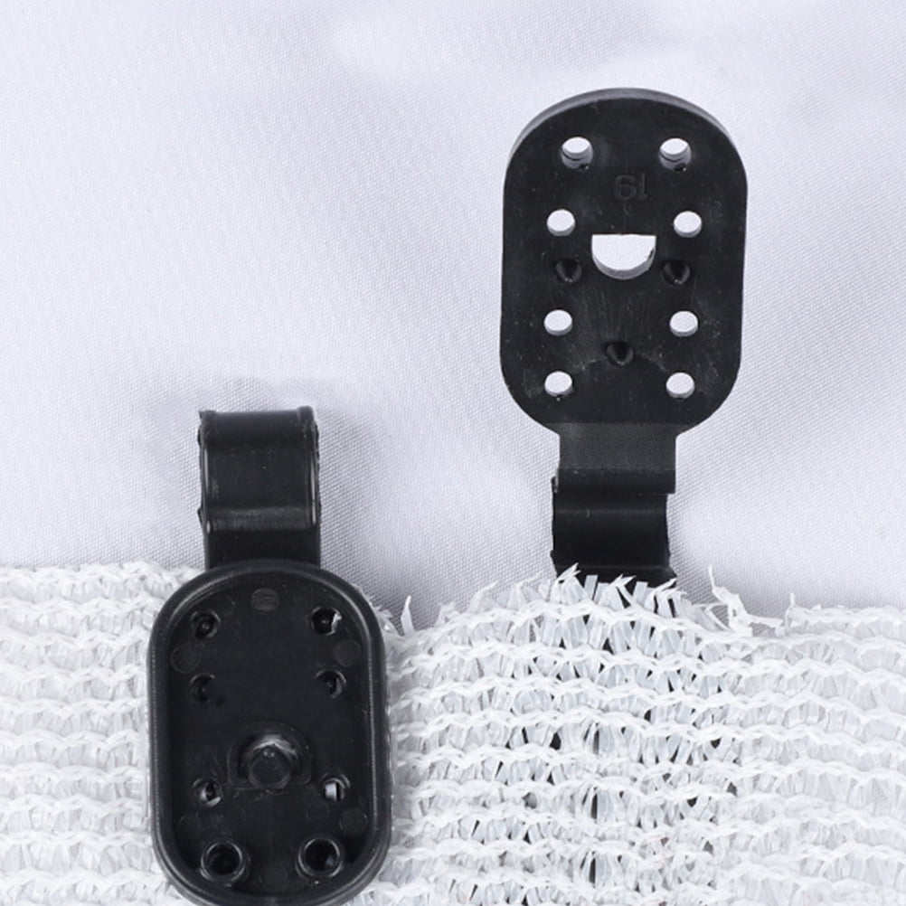 LEXSOMEO 50Pcs Sun Shade Netting Small Clips Plastic Reusable Netting ...