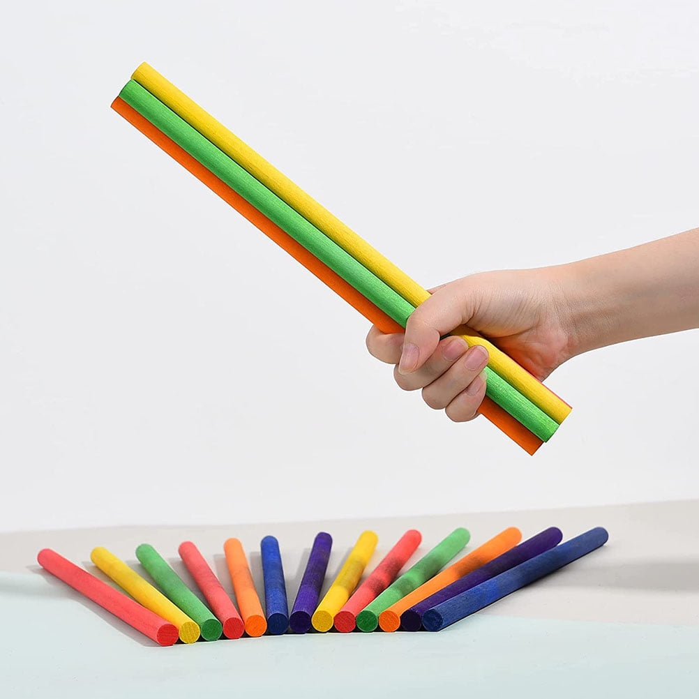 LEXSOMEO 50pcs Drum Sticks For Replacement Rhythm Music Sticks Wood ...