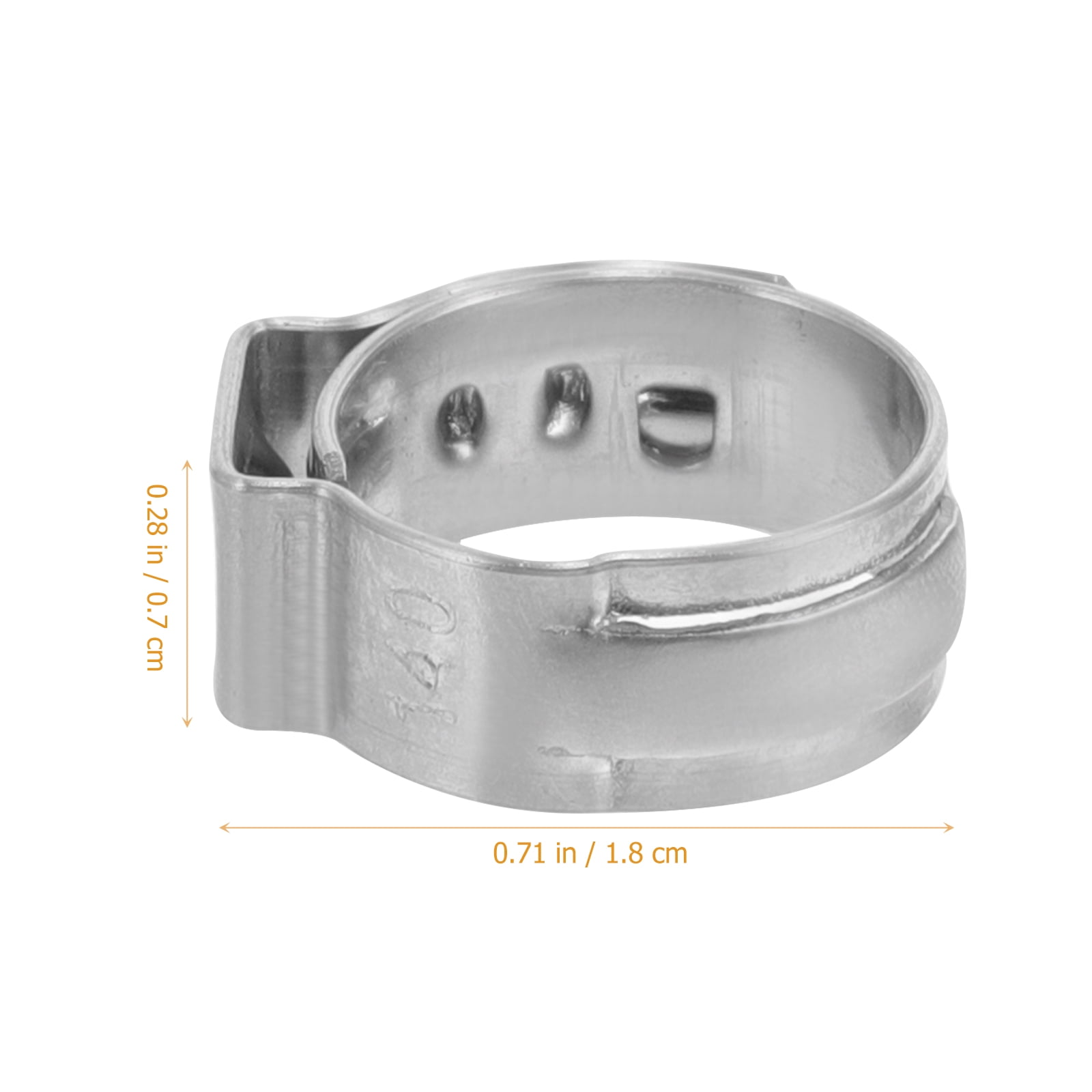 LEXSOMEO 50pcs Pex Crimp Pex Rings Pex Tubing Clips Pex Pinch Clamp ...