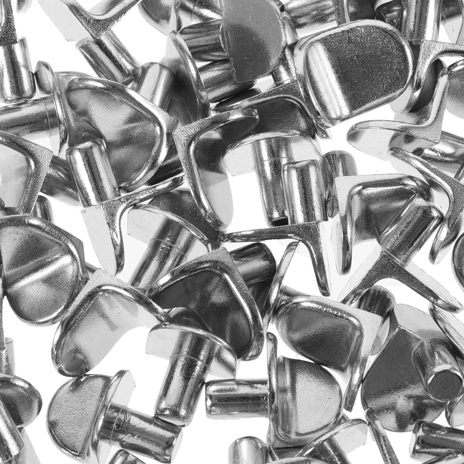 LEXSOMEO 50pcs Shelf Pegs Pin Metal L-shaped Clip Support Peg Shelf ...