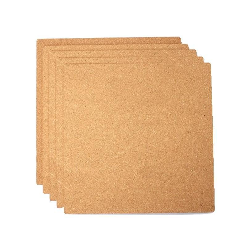 LEXSOMEO 5PCS Self Adhesive Cork Board Tiles for Walls Office Wall ...