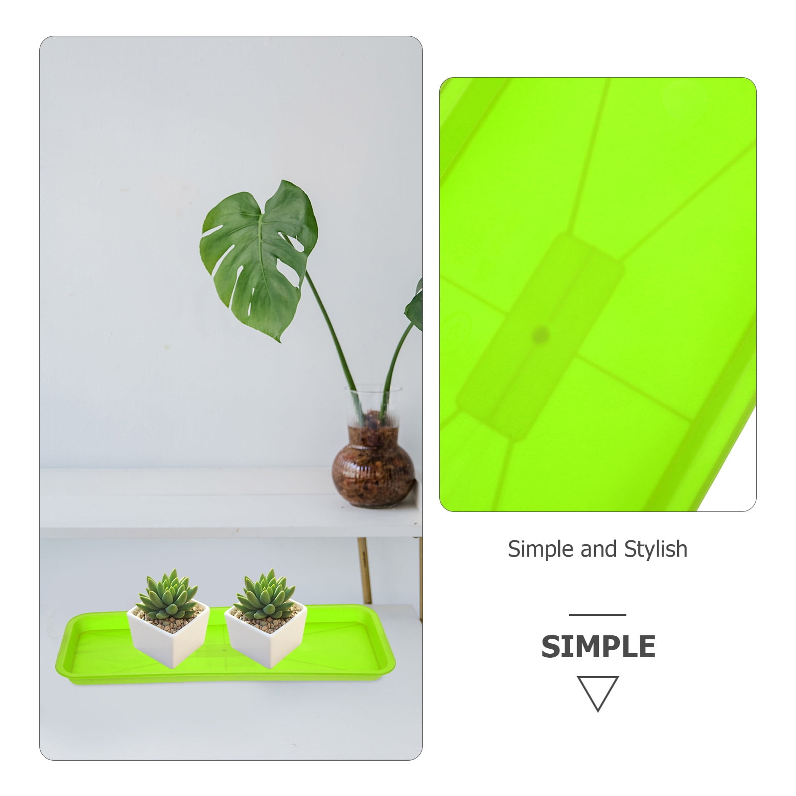 LEXSOMEO 5pcs Window Sill Plant Tray Planter Tray Planter Water Tray ...