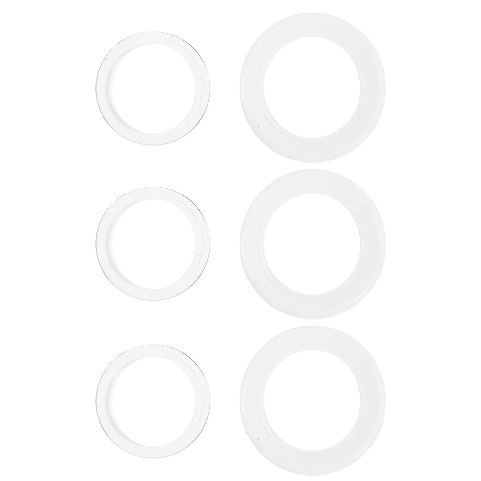 LEXSOMEO 6 Sets Outdoor Silicone Umbrella Hole Rings Umbrella Hole ...