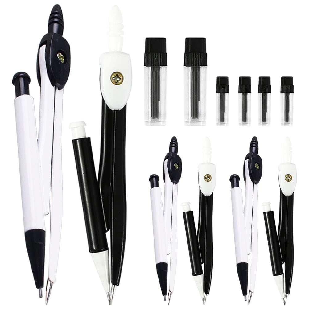 RENACLIPY Compass for Math Metal Assorted Color 6 Sets - Walmart.com