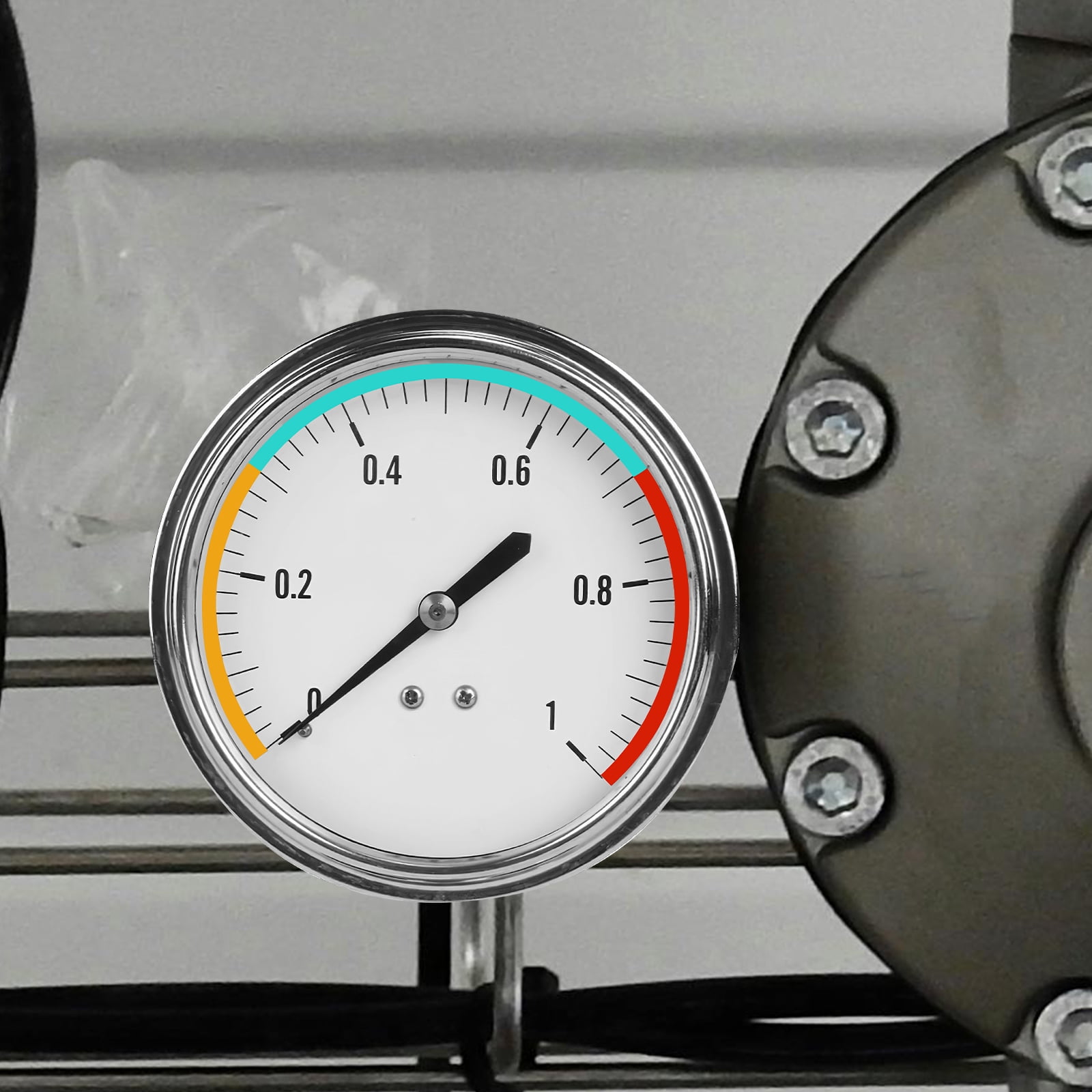 LEXSOMEO 6 Sheets Indicator Sticker Adhesive Air Pressure Gauge Decal ...