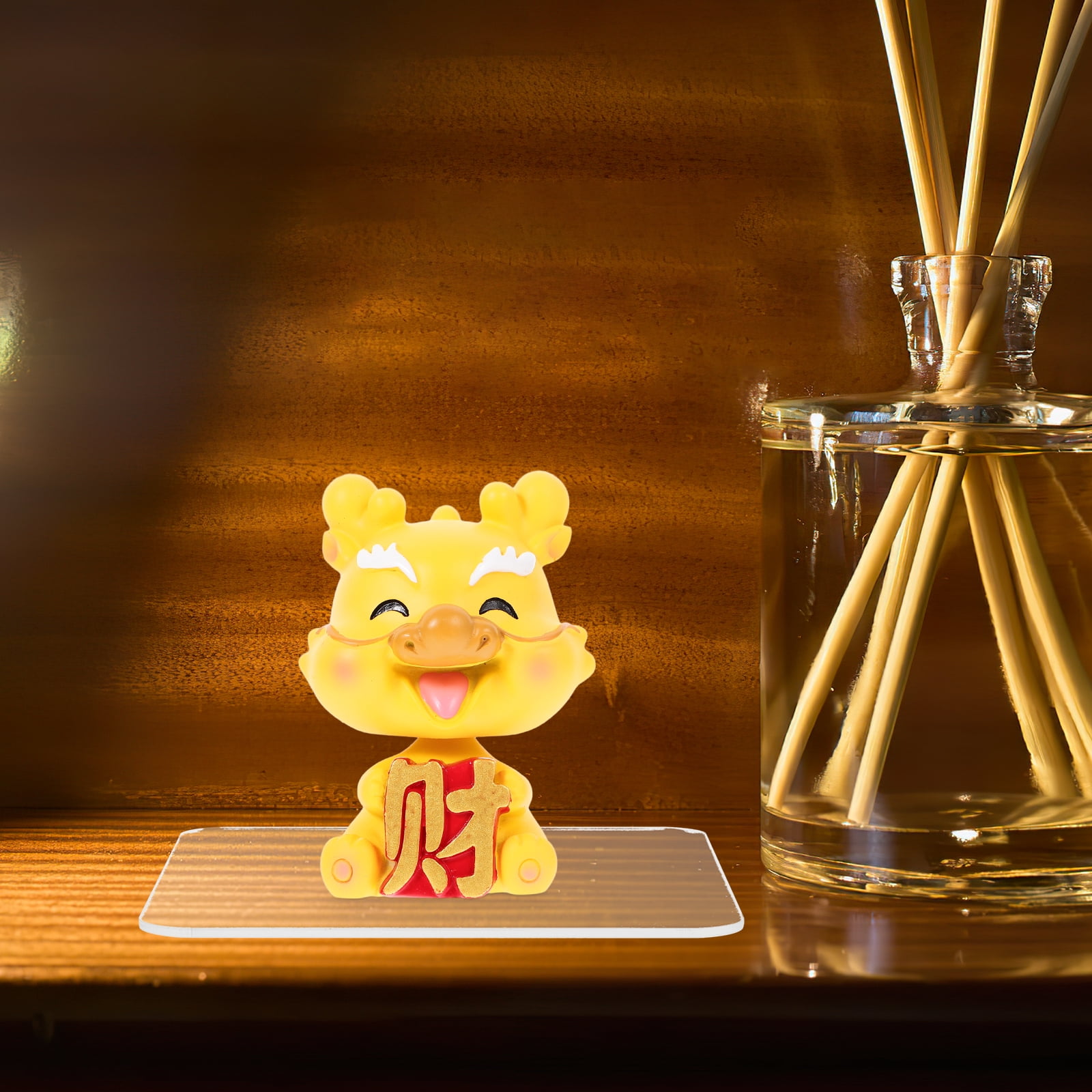 RENACLIPY Pedestal Figure Display Base Acrylic Sheet Action Figure ...