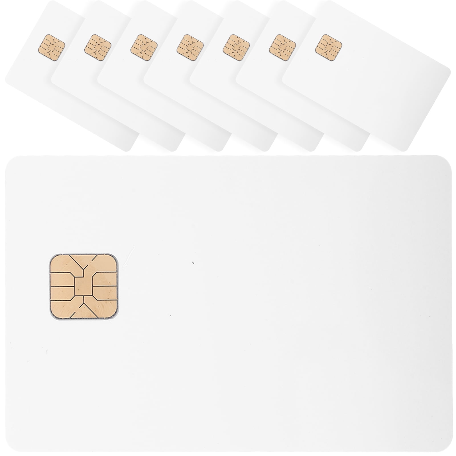 LEXSOMEO 6pcs Blank Pvc Cards For Driver Identification Smart Card For ...