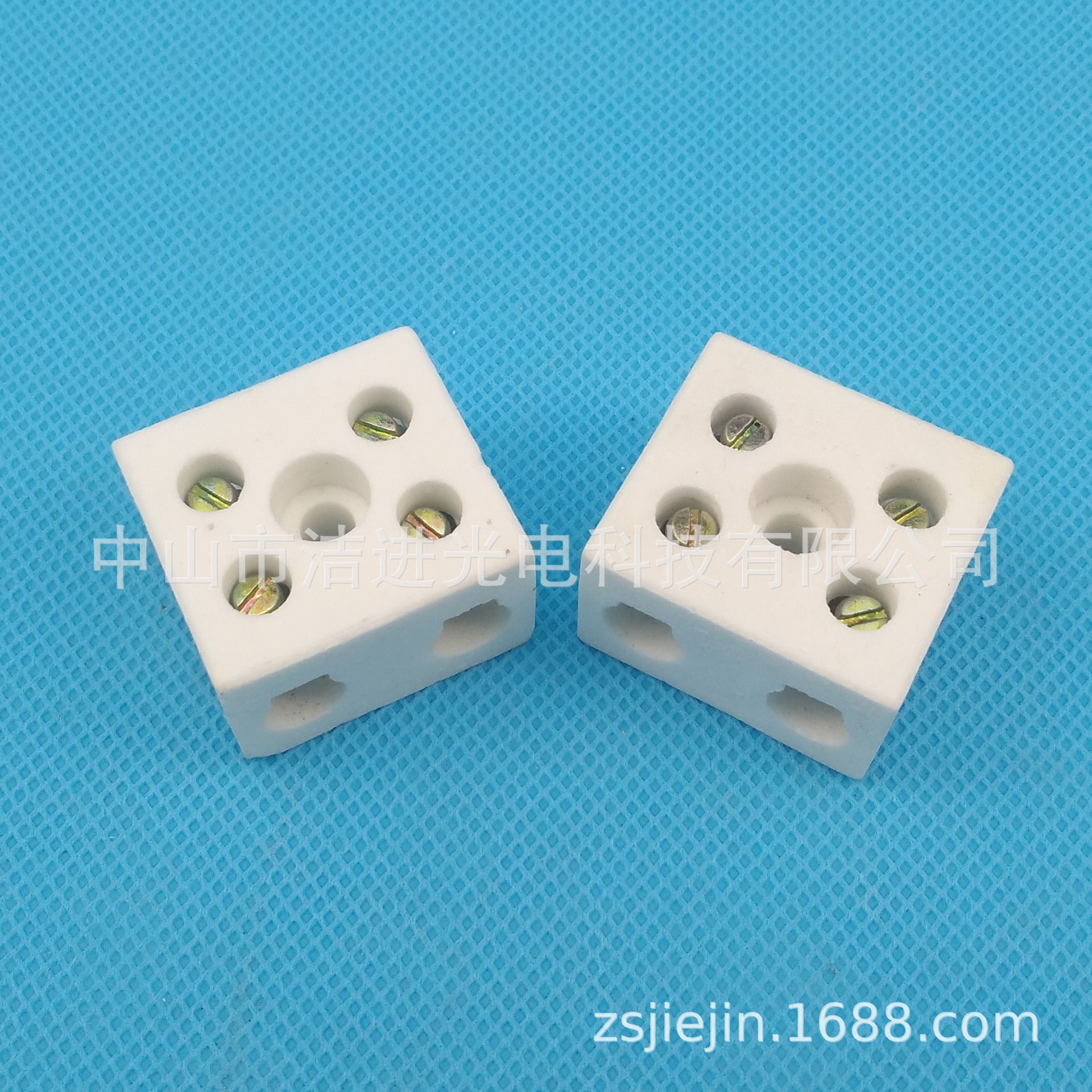 LEXSOMEO 6pcs Ceramics Terminal Blocks High Temp Porcelain Ceramic ...