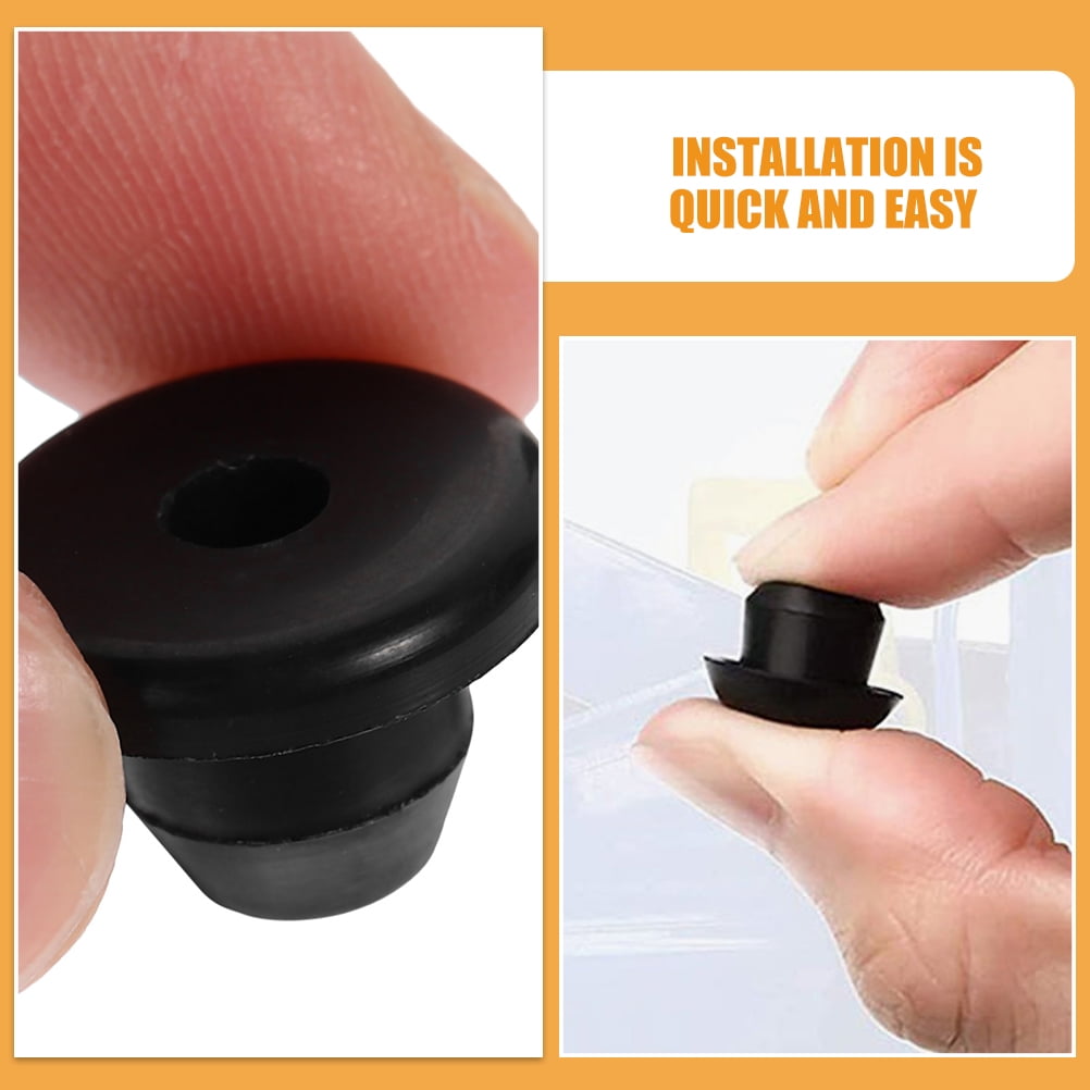 HEMOTON 6pcs Hydraulic Jack Oil Filler Plugs Rubber Seals for Floor ...