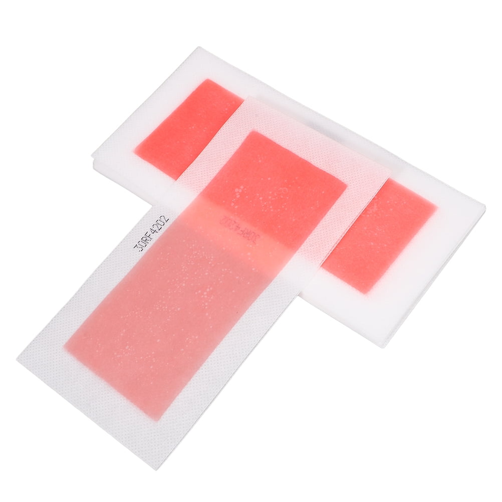 LEXSOMEO 8 Sheet Wax Strips For Hair Removal Body And Facial Waxing ...