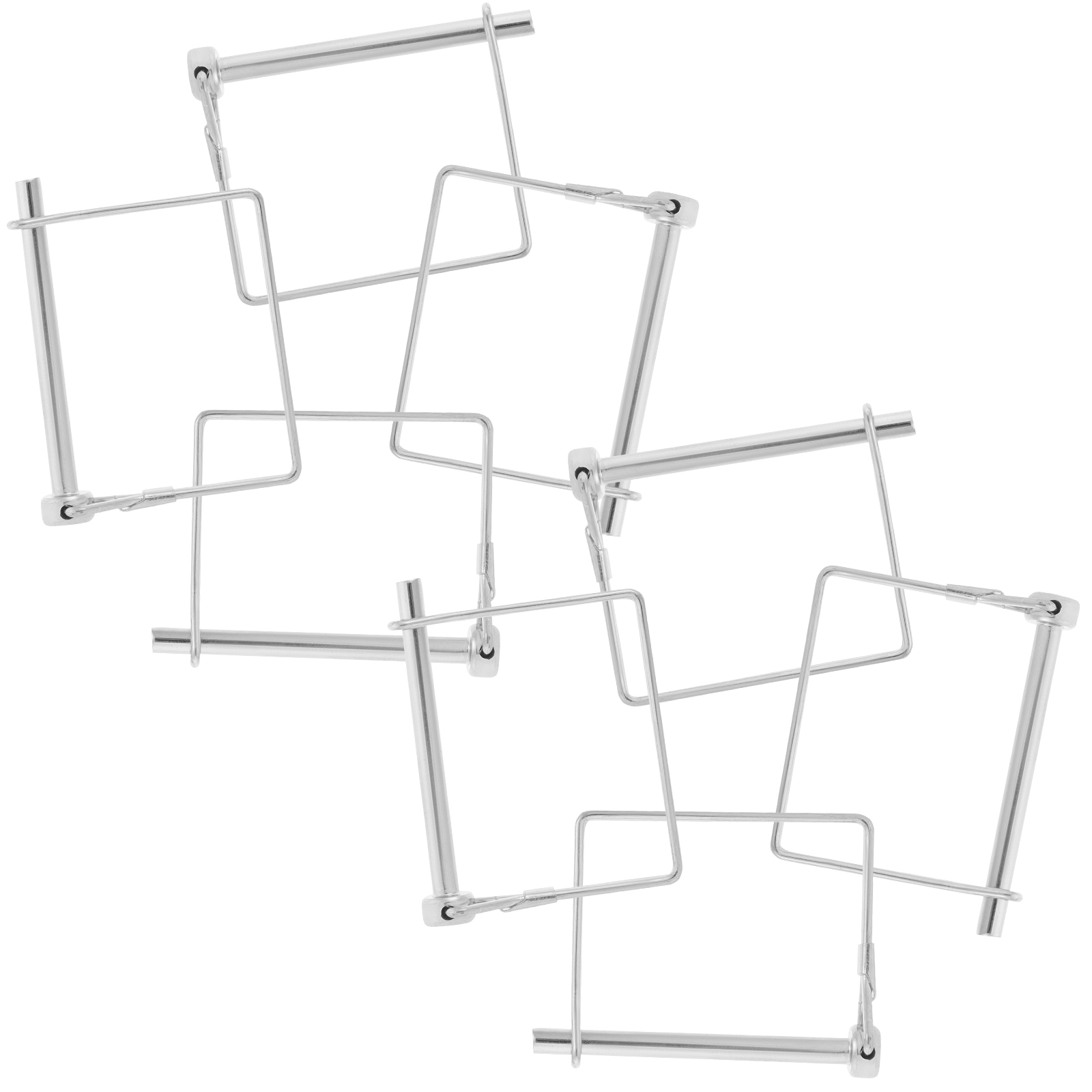 LEXSOMEO 8pcs Hitch Pin Wire Retainer Shaft Locking Pin Wire Lock Pin ...