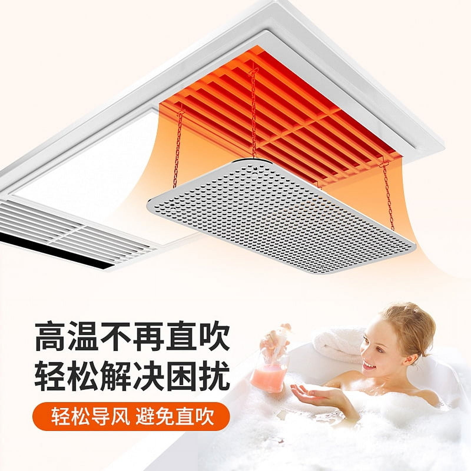 LEXSOMEO Ac Air Deflector Split Air Conditioner Deflector Classic Model ...