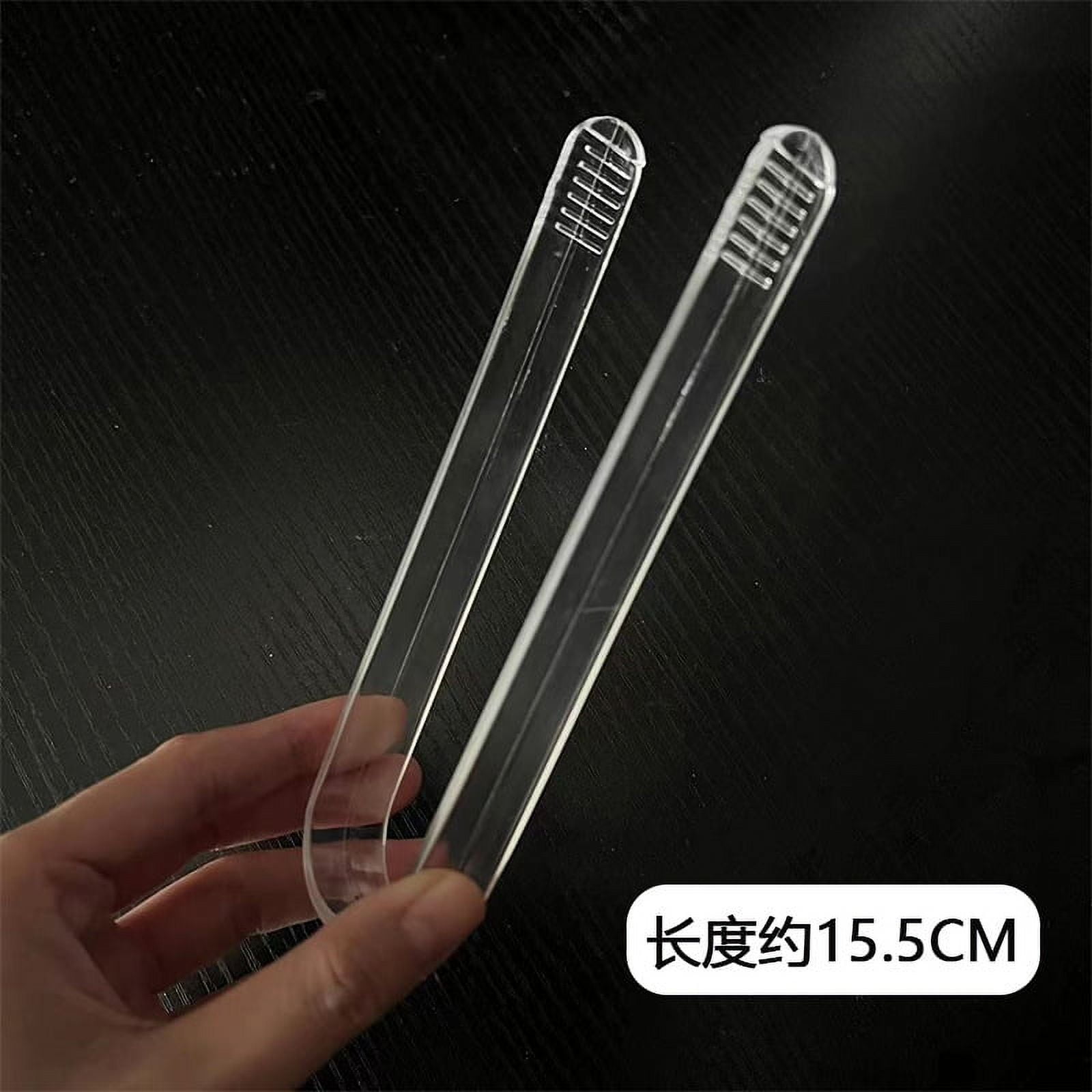 LEXSOMEO Acrylic Ice Bucket With Tongs 1150 ml Transparent Diamond Ice ...