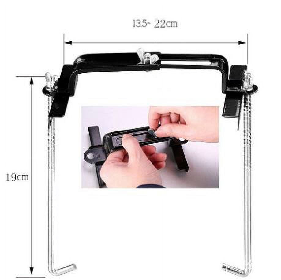 LEXSOMEO Adjustable Battery Hold Down Tray and Battery Bracket ...