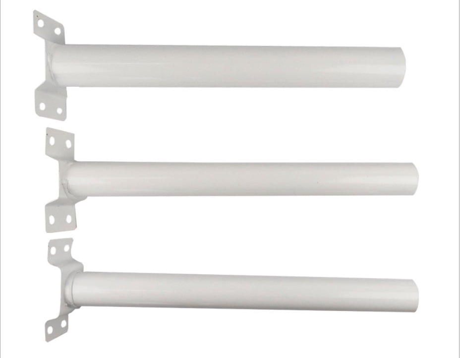 LEXSOMEO Adjustable Solar Light Pole Bracket Solar Spot Light Pole ...