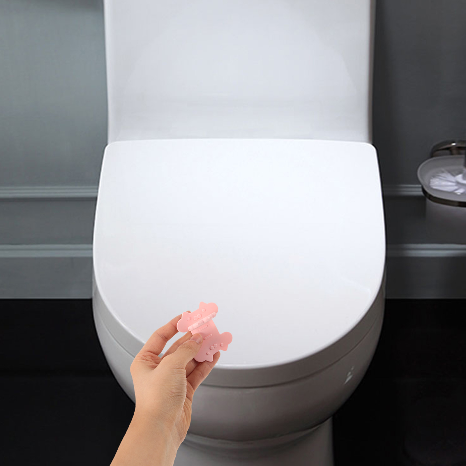 LEXSOMEO Bathroom Lid Handle Lifter Toilet Seat Helper Toilet Seat ...