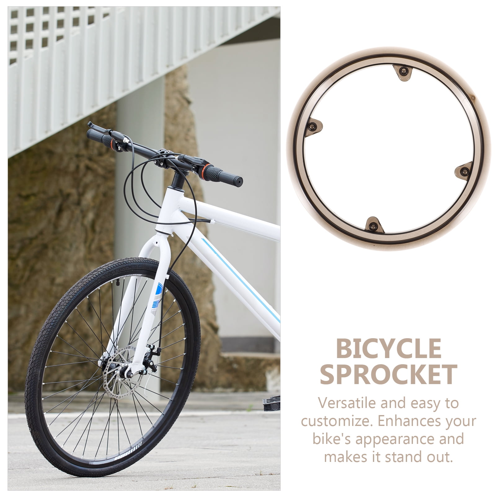 RENACLIPY Bike Chain Interface Guard Light Yellow PVC Stylish ...