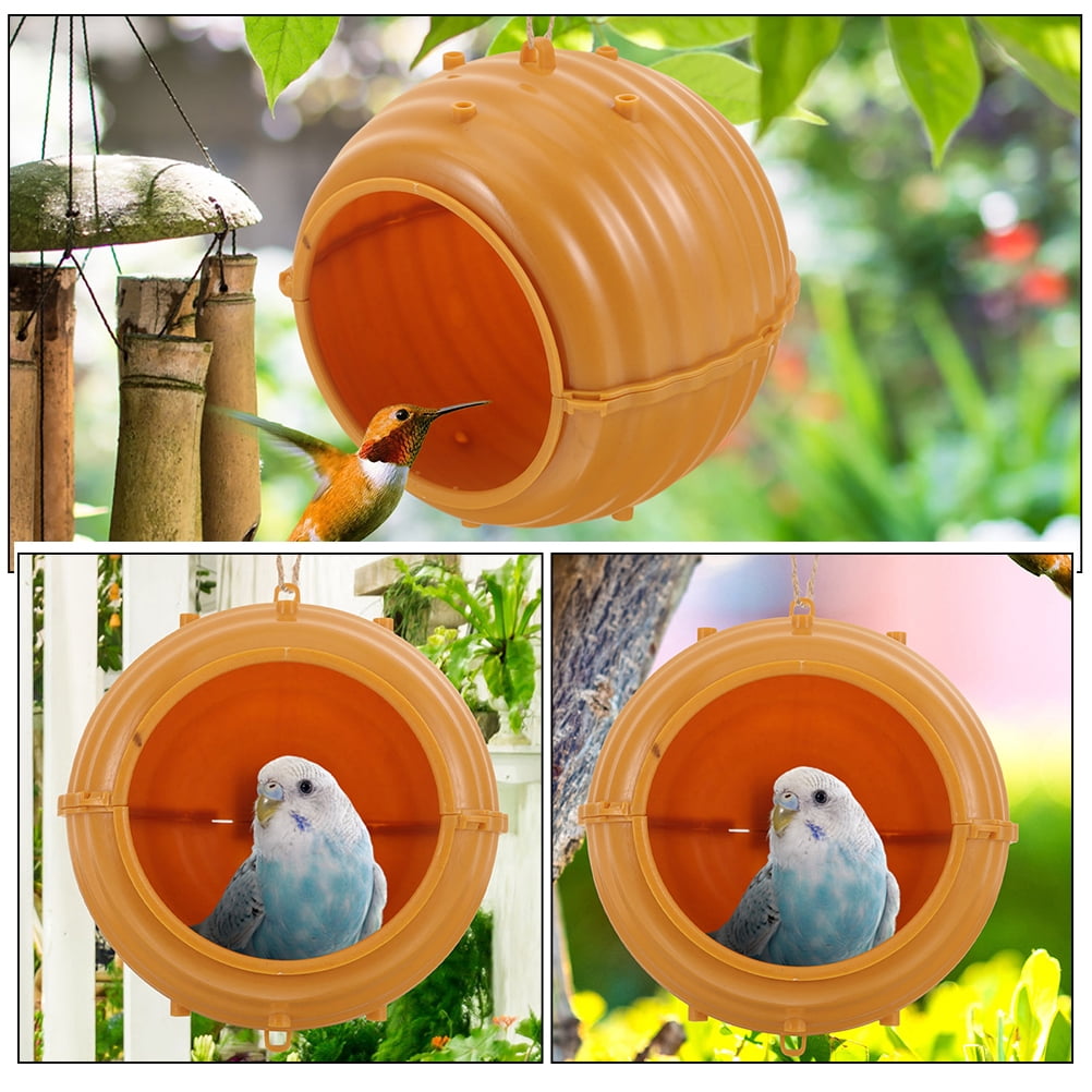 LEXSOMEO Bite Resistant Bird House Hanging Bird Cage Parrot Birds Cage ...