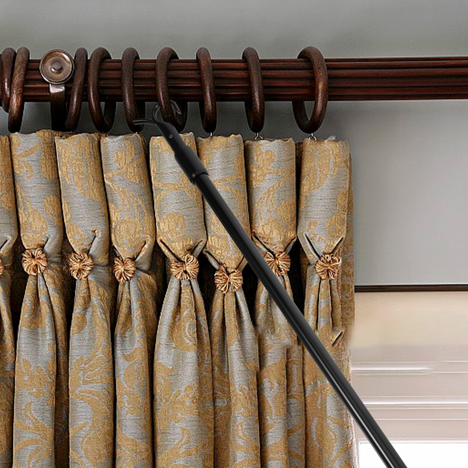 LEXSOMEO Blind Rod 60cm Blind Tilt Wand Telescopic Blind Stick Long Rod ...