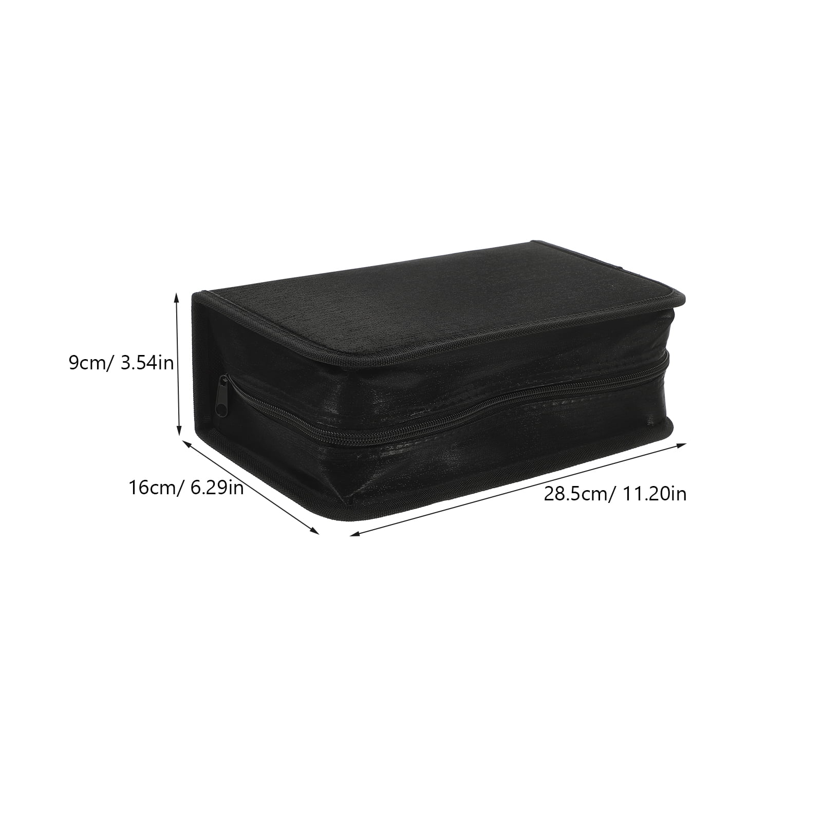 LEXSOMEO CD Case 128 Capacity DVD Storage Case Rectangle CD Holder ...