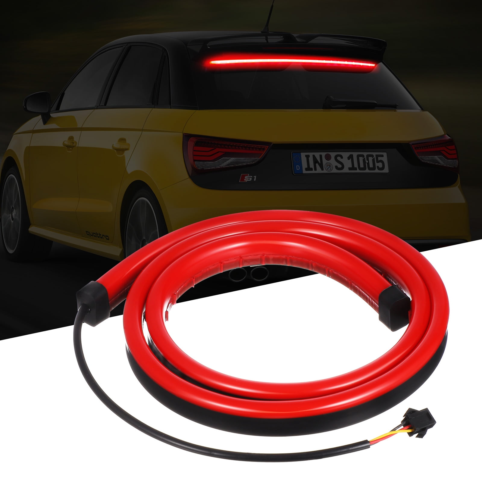 LEXSOMEO Car Led Signal Light Strip Track Emergency Light Bar Trailer ...