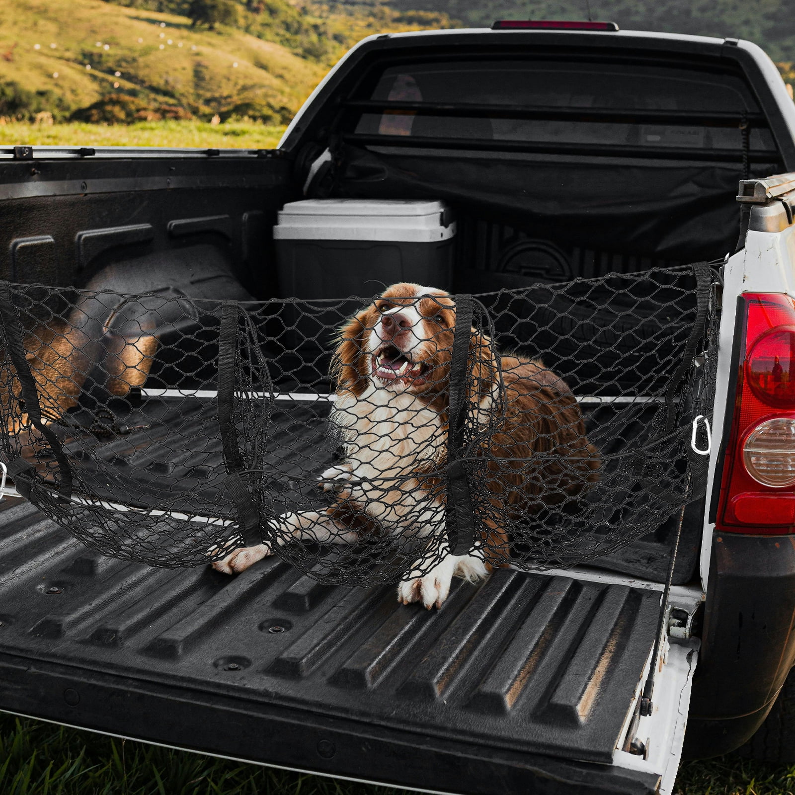 RENACLIPY trunk storage net Trunk Storage Container Mesh Prevent Items ...