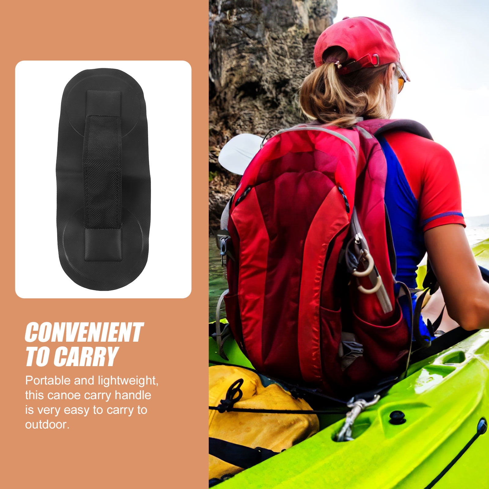LEXSOMEO Carry Handle Canoe Boat Carry Handle Outdoor Kayak Handle ...