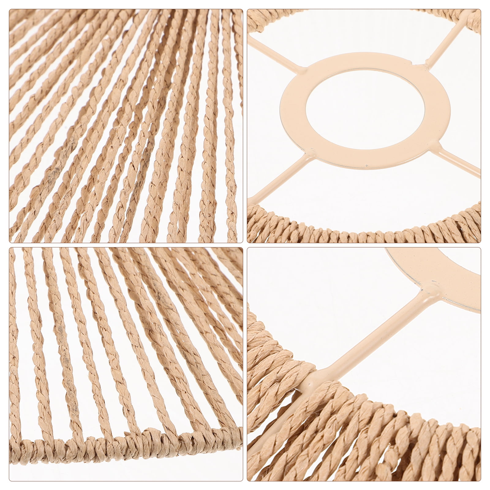LEXSOMEO Ceiling Retro Style Lampshade Home Hanging Light Cover Woven ...