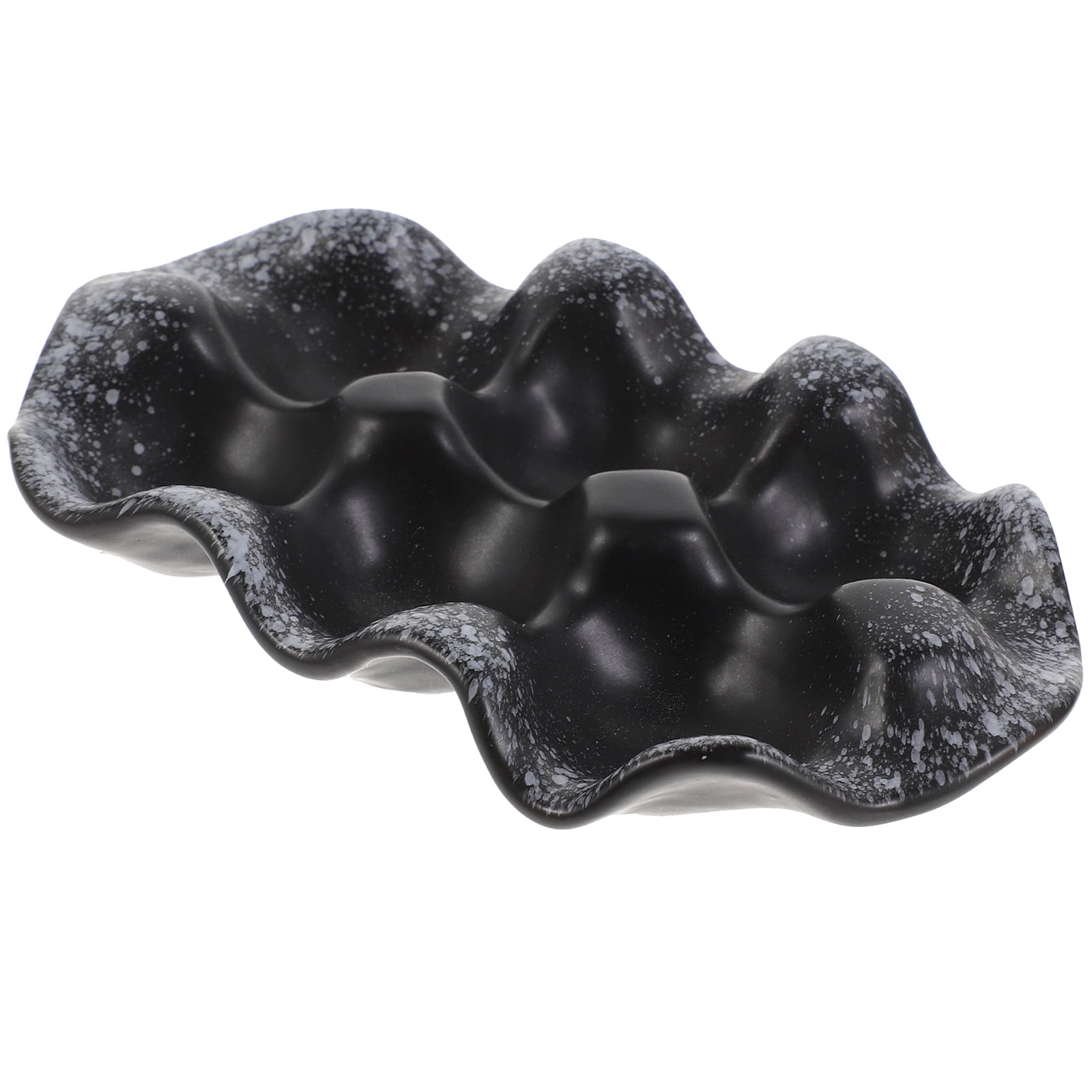 LEXSOMEO Ceramic Egg Tray Egg Holder Container Egg Keeper Egg Serveware ...