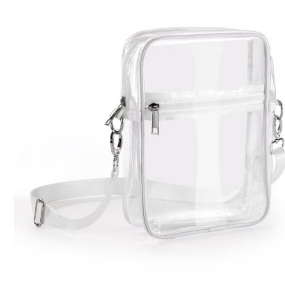 LEXSOMEO Clear Crossbody Bag for Women Transparent Small Purse Stadium ...