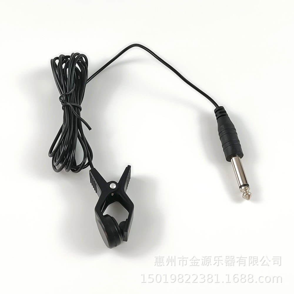 LEXSOMEO Clip-On Acoustic Guitar Pickup With Piezo Microphone For ...