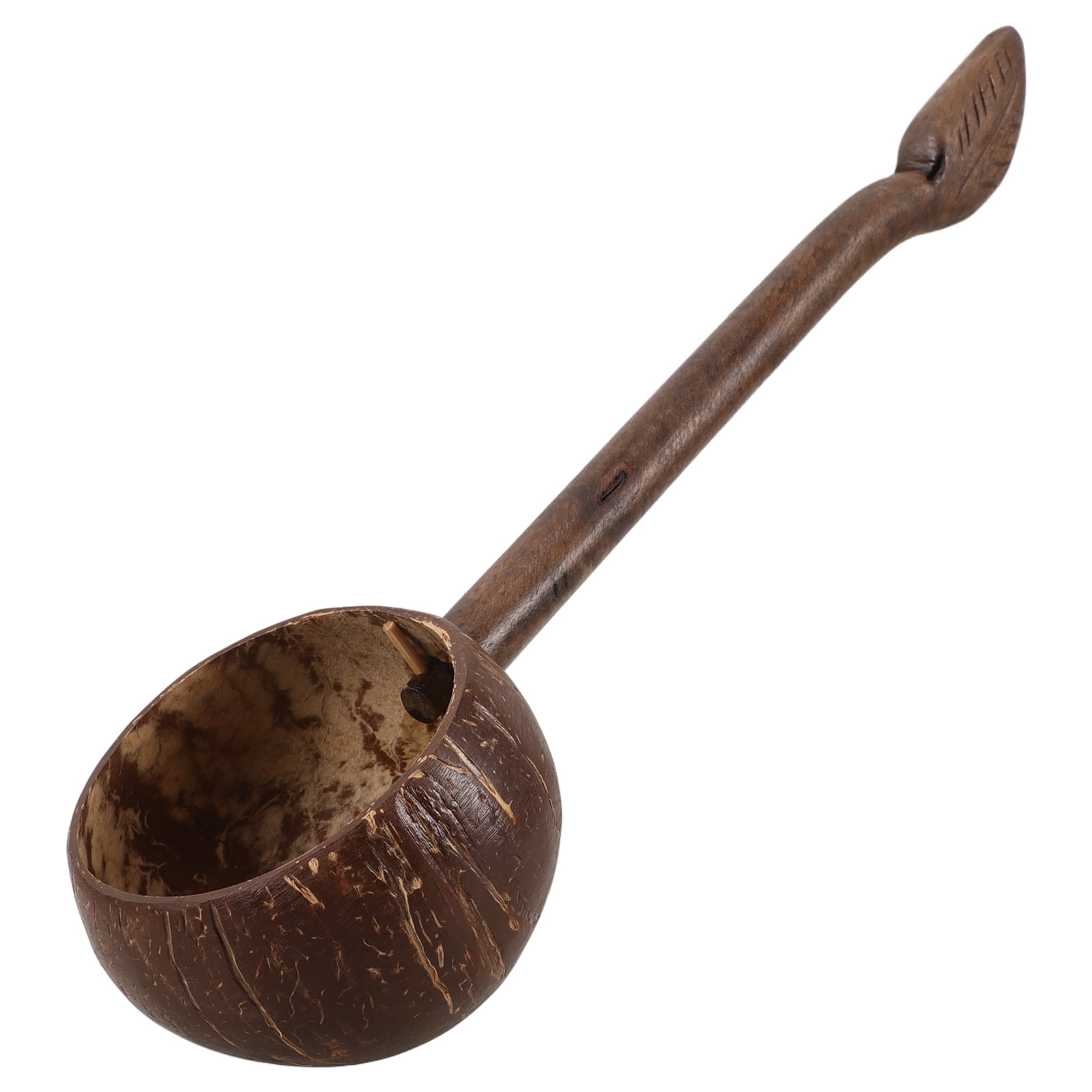LEXSOMEO Coconuts Shell Water Ladle Multipurpose Spoon for Bath Kitchen ...