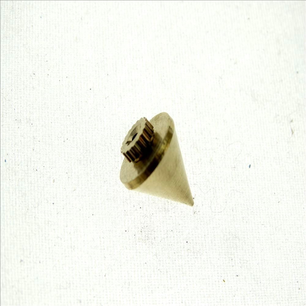 RENACLIPY Flat Throw Weight Plumb Copper Cone Physical Device Golden ...