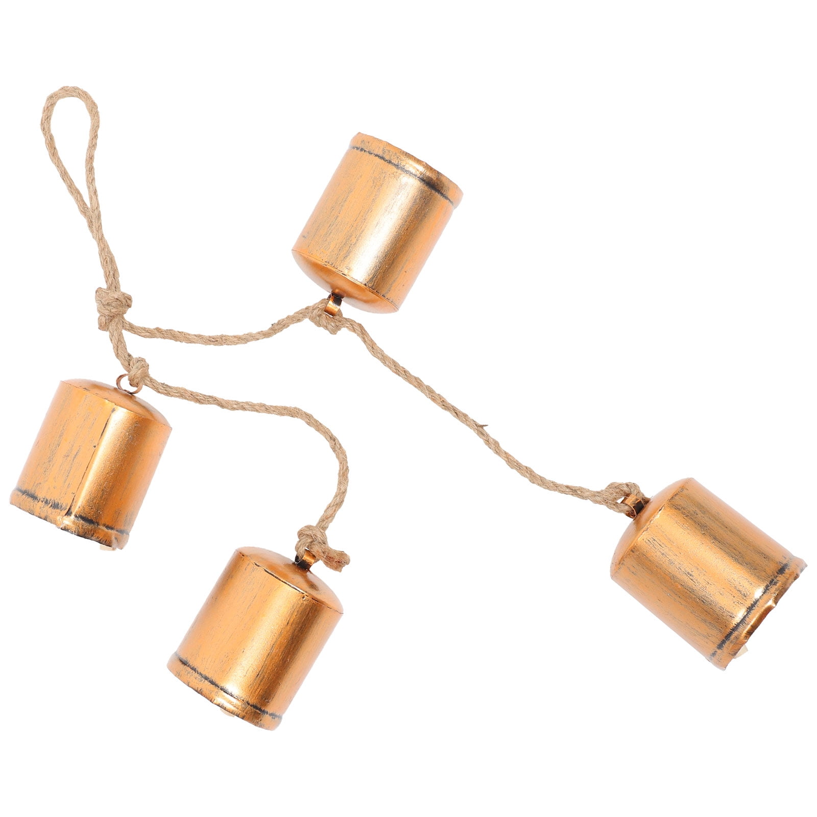 LEXSOMEO Cow Bell Wind Chime Outside Metal Bell Chime Hanging Cow Bell ...