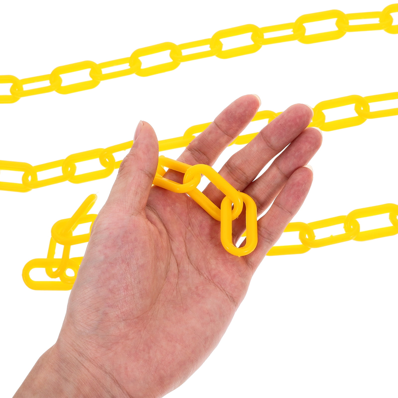 LEXSOMEO Crowd Control Chain 10m Safety Barrier Chain Link Safety Chain ...