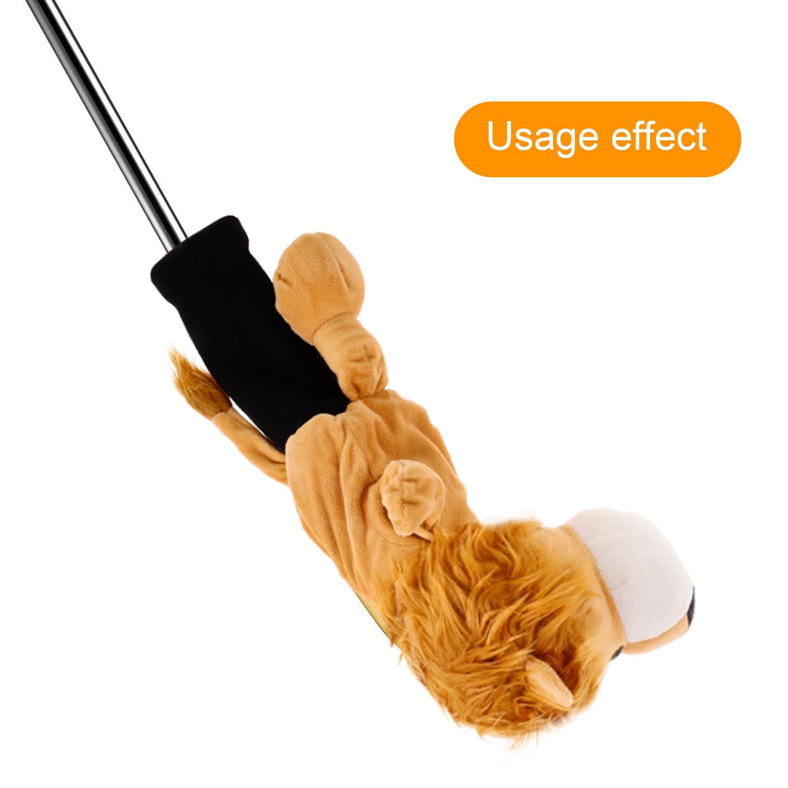LEXSOMEO Cute Lion Golf Club Cover, Soft Plush Driver Headcover Wood ...