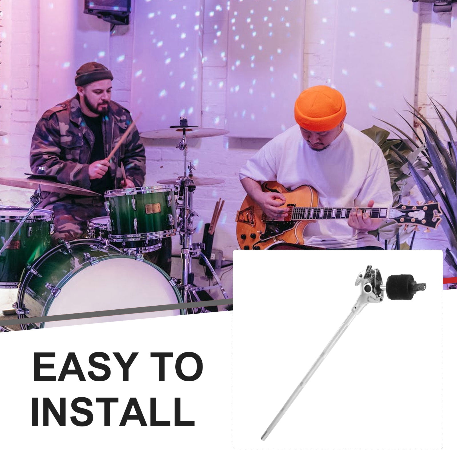 LEXSOMEO Cymbal Arm Drum Cymbal Boom Arm Music Instrument Part Cymbal ...