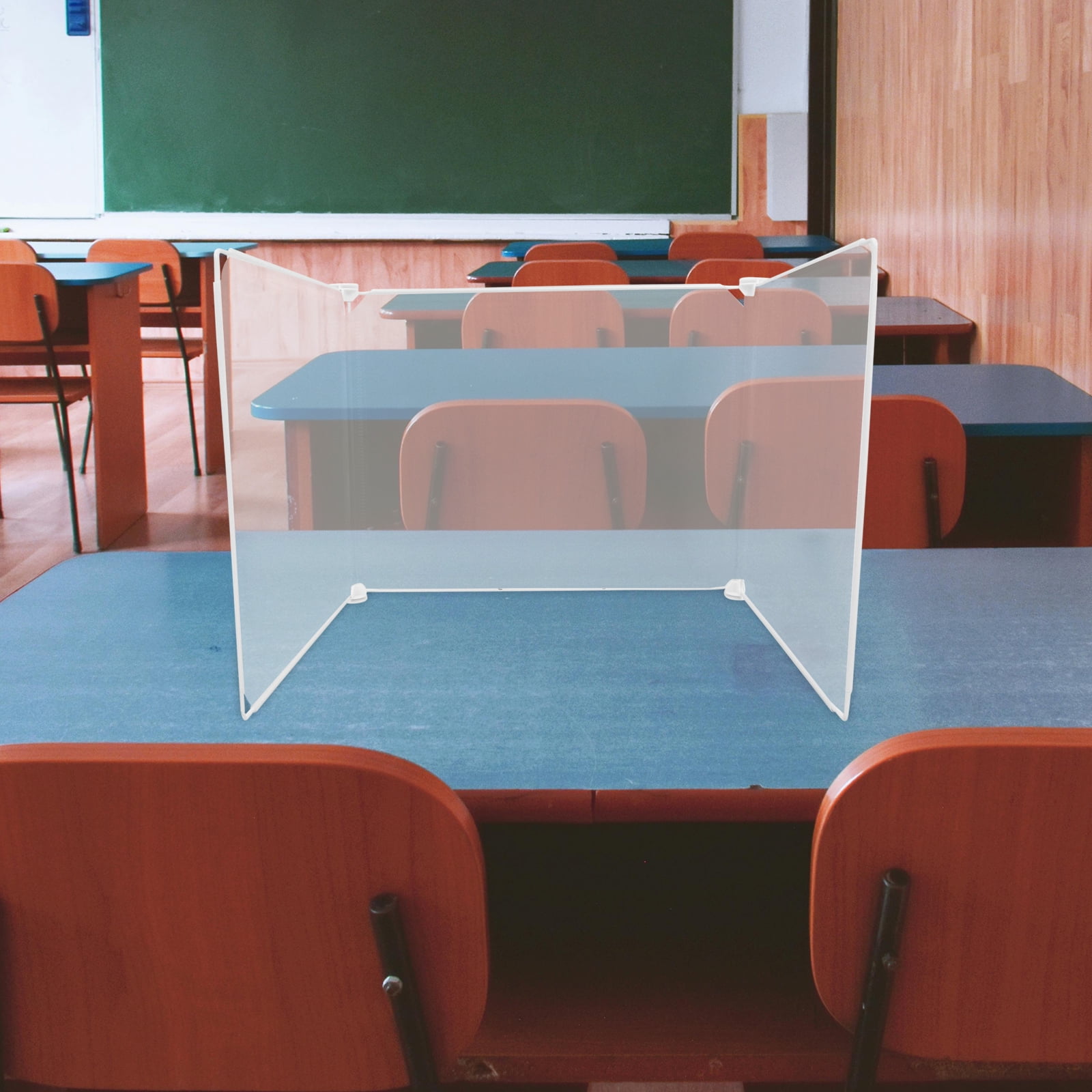 LEXSOMEO Desk Shield Divider Protective Privacy Shield Board Classroom ...