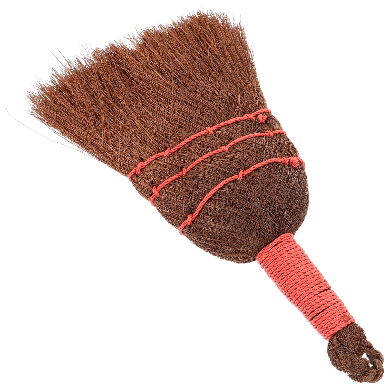 LEXSOMEO Desktop Palm Fiber Broom Short Handle Dust Brush Small Broom ...